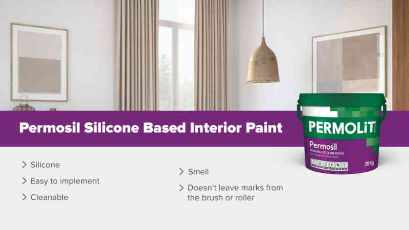 Permosil Matt Silicone Interior Paint - PERMOLİT BOYA