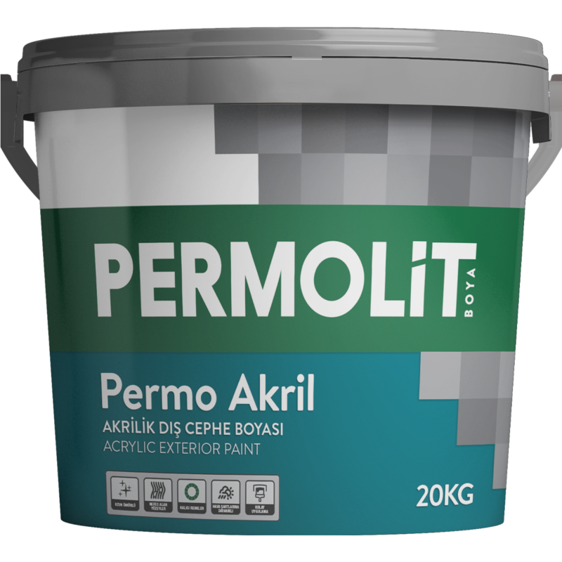 Permo Akril Acrylic Exterior Paint - PERMOLİT BOYA