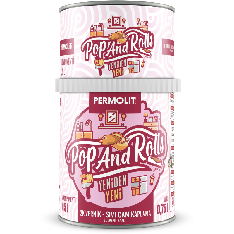 Permolit Pop & Rolls 2K Varnish – Liquid Glass Coating - PERMOLİT BOYA